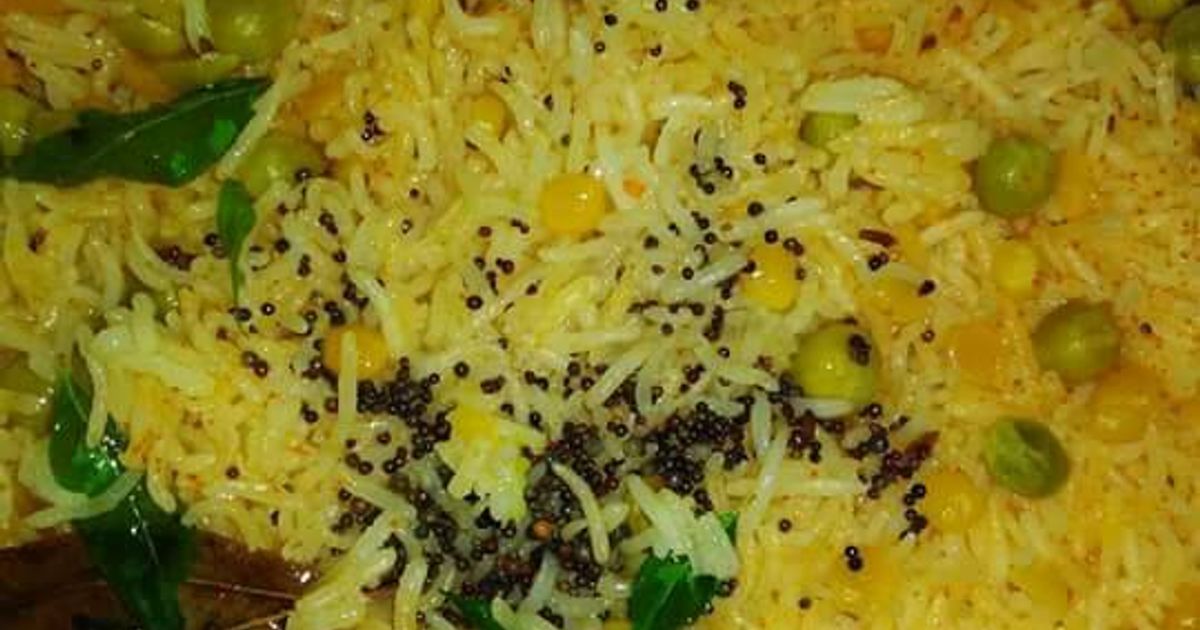 Indian Tadka Rice Recipe by Reena Varshney - Cookpad