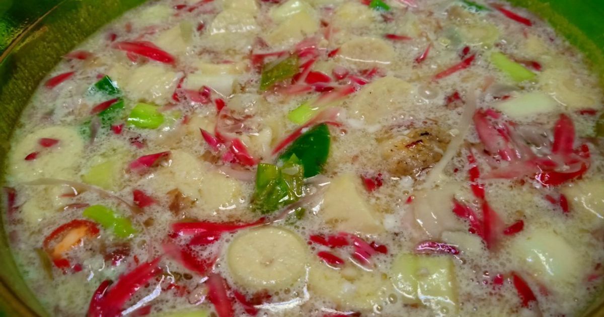 Resep Sayur Lodeh Terubuk Dan Bunga Kecombrang oleh Winie - Cookpad