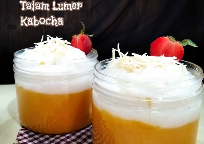 Resep *Talam Lumer Kabocha* oleh ati dewanthi - Cookpad