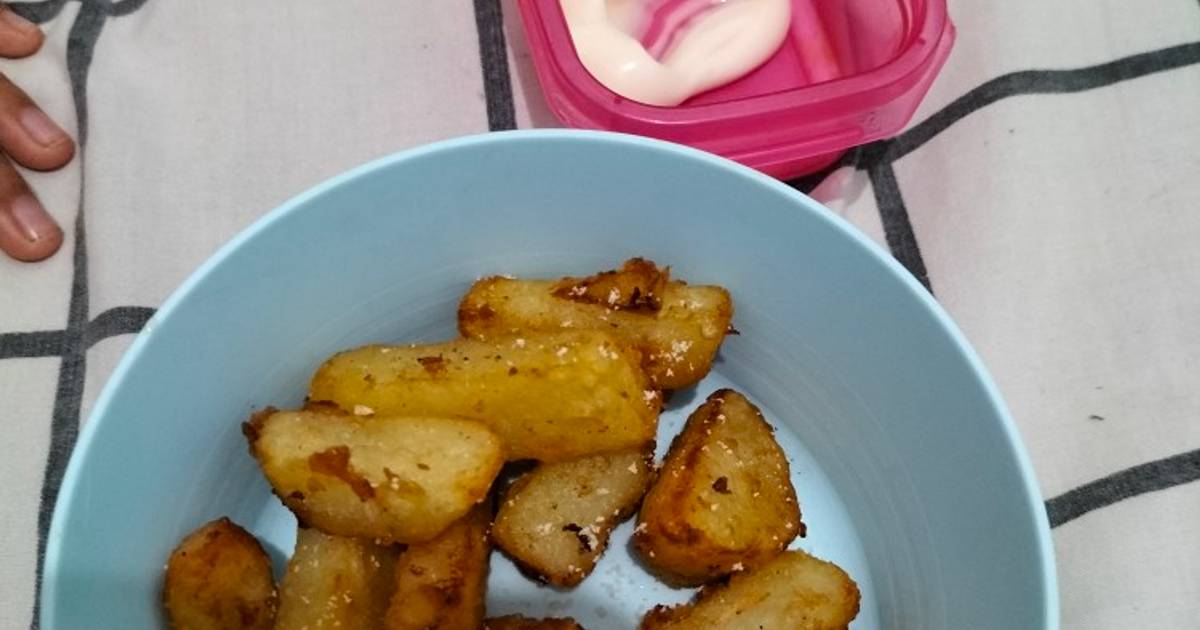 Resep Kentang ala KFC untuk bekal anak playgroup oleh Muthiah Nurul ...