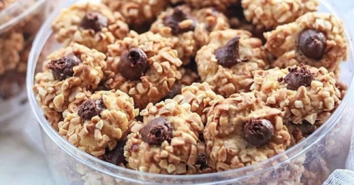 Resep Thumbprint Kacang Coklat oleh Ine Ervina - Cookpad