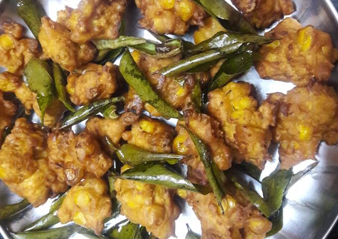 Sweet corn pakoda Recipe by Fathima Beevi - Cookpad