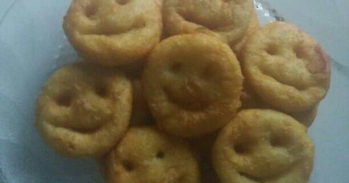Resep Smile Kentang oleh Redha FArida - Cookpad