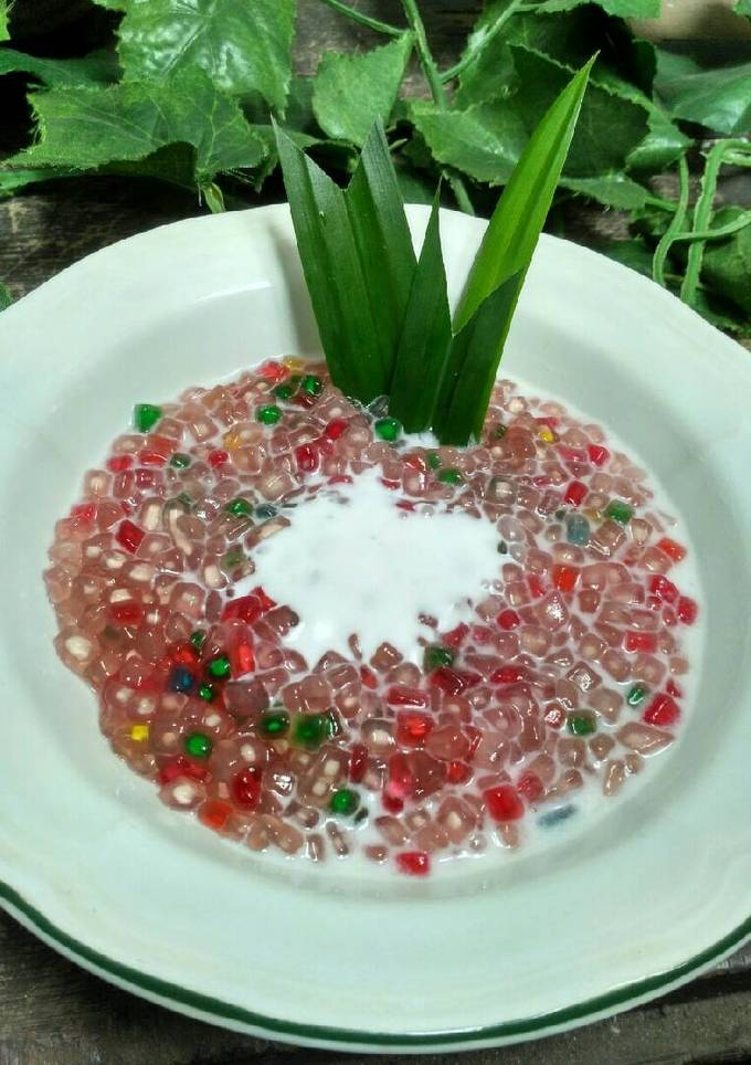 Resep Bubur Pacar Cina oleh iin - Cookpad