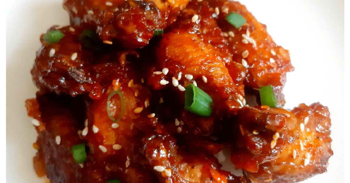 Spicy, Sweet, Tangy Chicken Wings With Thai Sauces Recipe by Jibita ...