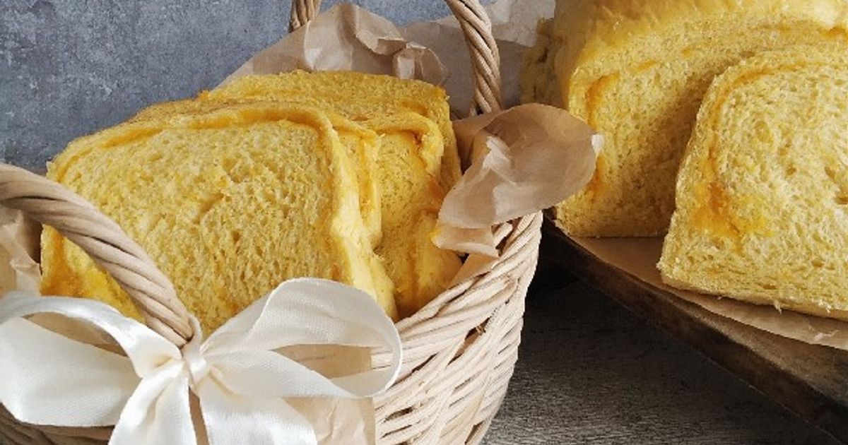 Resep Pumpkin Loaf Bread (Roti Labu Kuning) oleh Mey's Kitchen - Cookpad