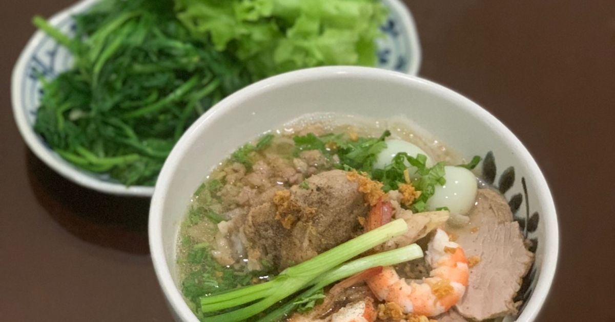 Hu Tieu Nam Vang (Phnom Penh Noodle Soup) Recipe by Thuỳ Phương
