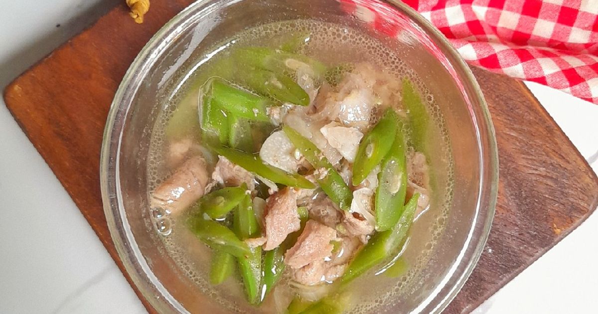 Resep Bening Buncis Daging Sapi (Mpasi 1+) oleh Wilda Wily - Cookpad