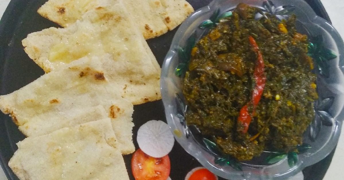 Saroj Shah દ્વારા રેસીપી સવા પાલક ની ભાજી - કૂકપૅડ