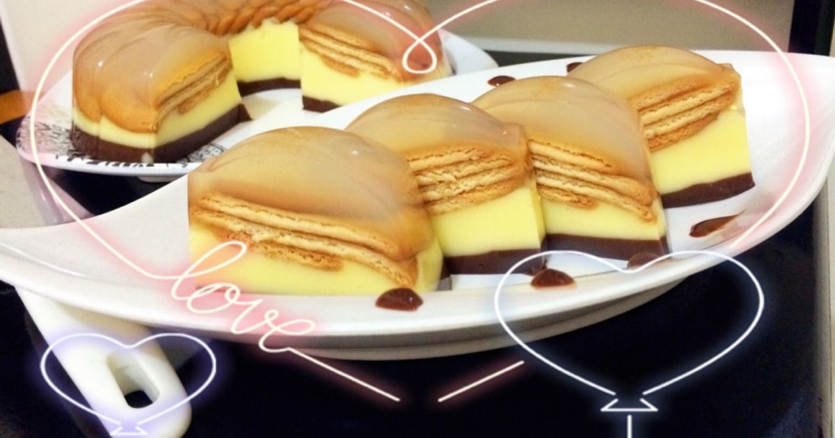Resep jelly biskuit regal rumahan enak dan mudah - Cookpad