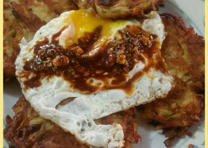 Tortitas de papa rallada Receta de Aydee Gtz- Cookpad