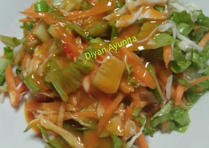 Resep Salad sayur simple seger oleh diyan Ayunita - Cookpad