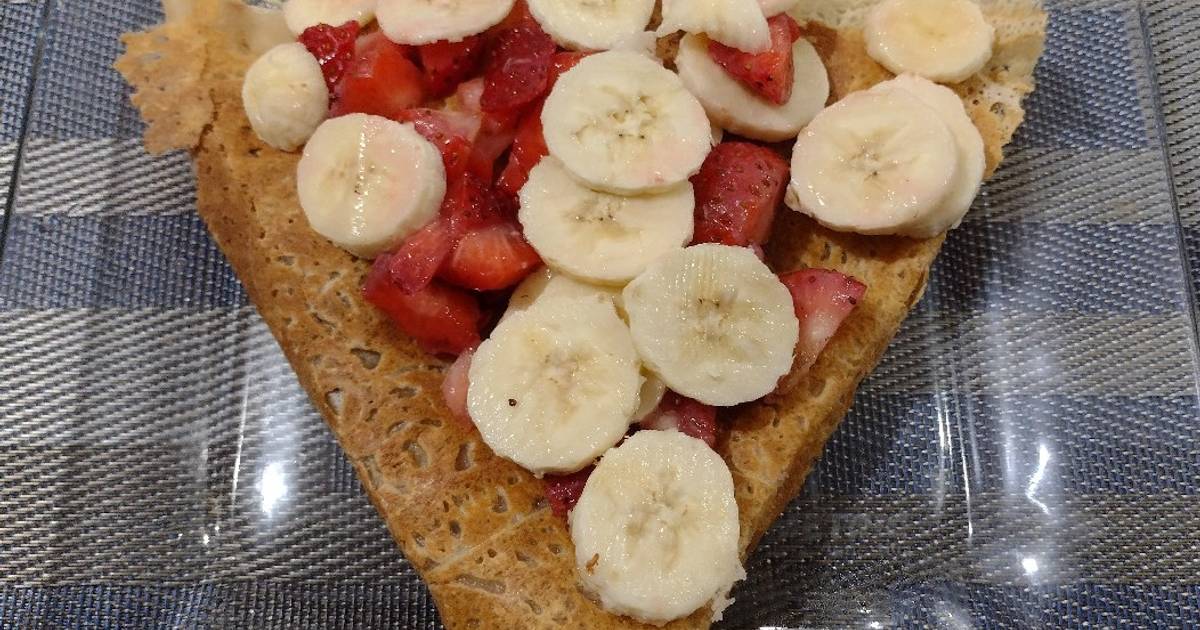 Crepes avena y platano - 30 recetas caseras- Cookpad