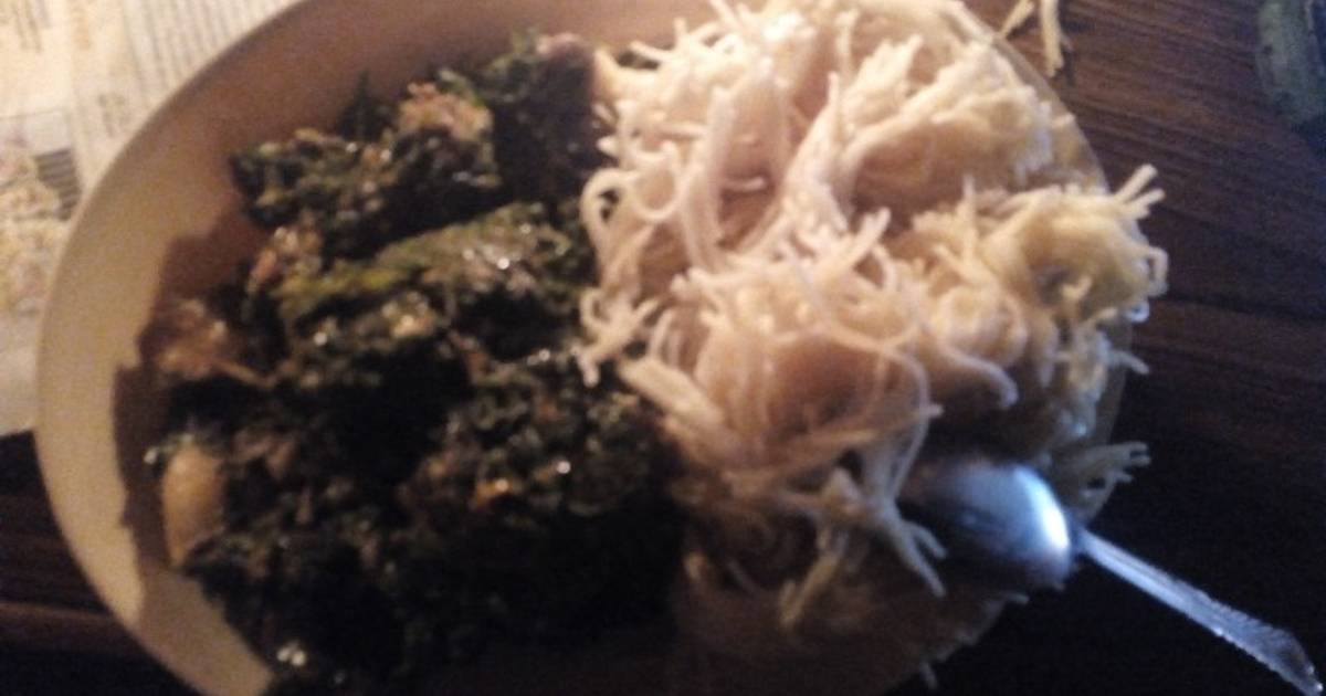 Spaghetti, mchicha nyama #authour Marathon Recipe by Annette Joshua ...