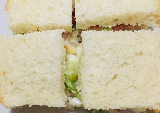 Cold sandwich Recipe by Pooja Batra - Cookpad