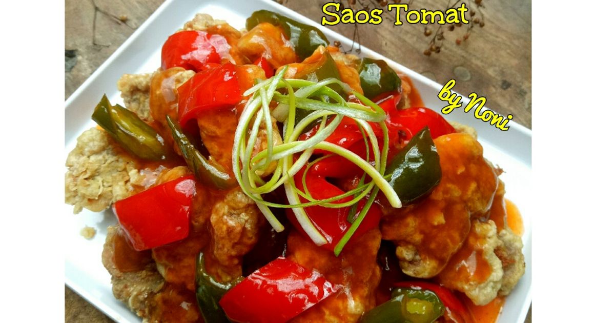 Resep Sapi Goreng Tepung Saos Tomat oleh Noni Sukmawati - Cookpad