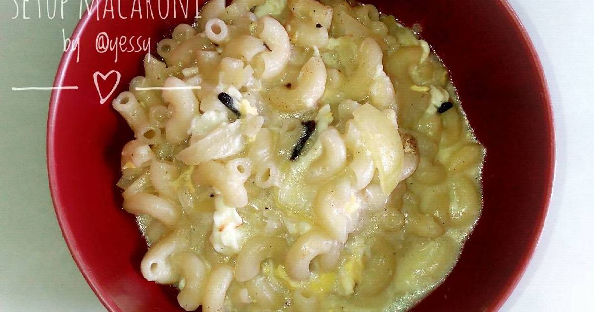 Resep Setup Macaroni cheese oleh Yessy Soelistyodjati - Cookpad