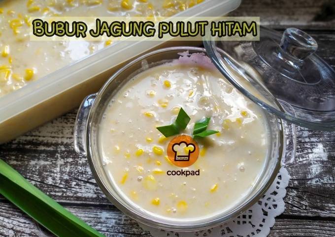 Resipi Bubur Jagung Pulut Susu oleh Ani Delighted - Cookpad