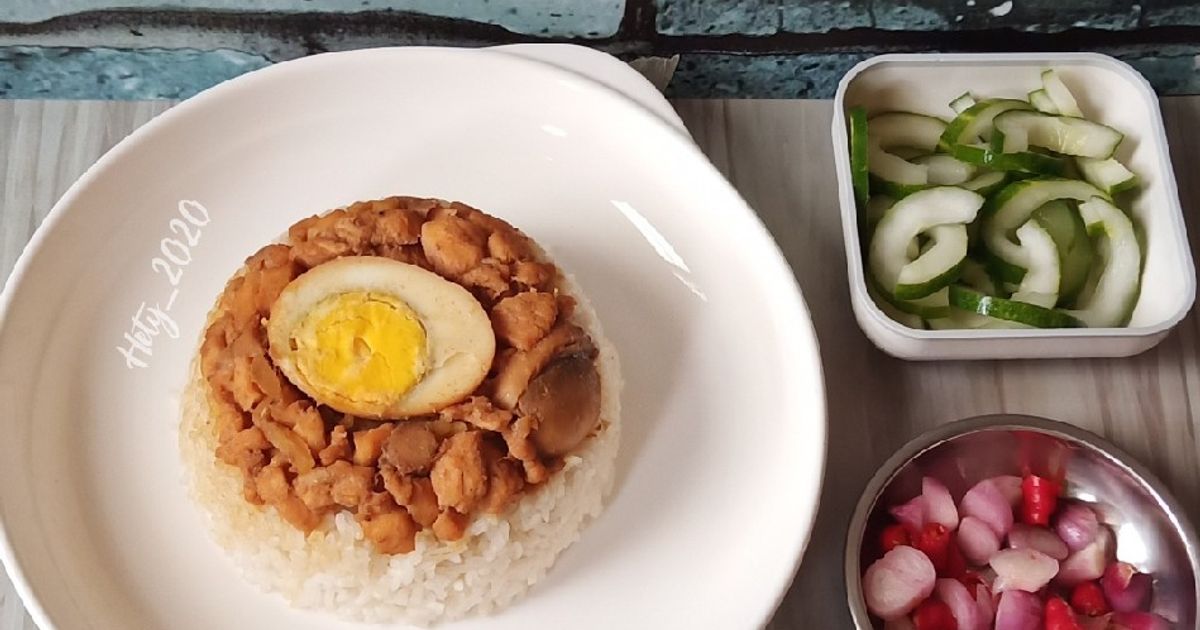Resep Nasi Tim Ayam Jamur oleh Hety Priscilla - Cookpad