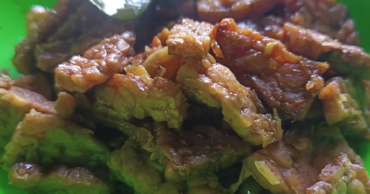 Resep Oseng tempe kecap oleh aristya purnama dewi - Cookpad
