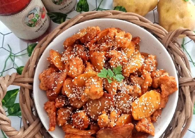 Resep Chicken Potato Chachacha oleh Ine Setiawati - Cookpad