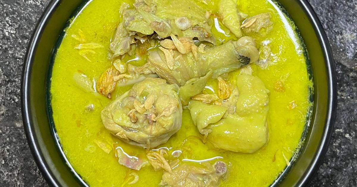 Resep 56.) Opor kuning ayam kampung oleh Ratna hartati - Cookpad