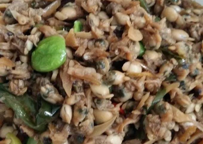 Resep Kerang Remis/ Ecol/ Lamis Pedas with Petai oleh yulita.lie - Cookpad