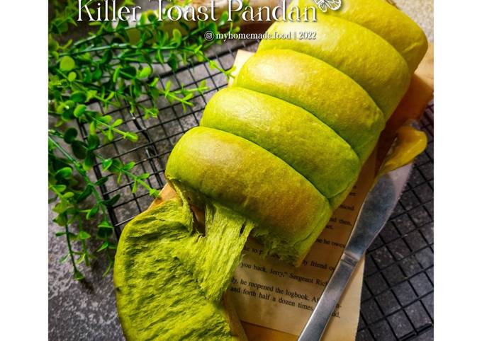 Resep Killer Toast Pandan 1x Proofing Oleh My Homemade Food Cookpad
