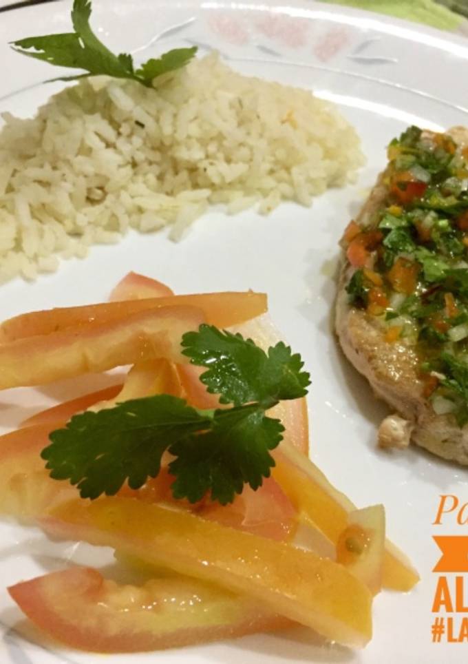 Palagar con Chimichurri al estilo de #lacocinadegiri Receta de La ...
