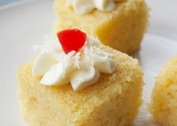 Resep Cake Singkong Kukus oleh Monica Novara H. - Cookpad