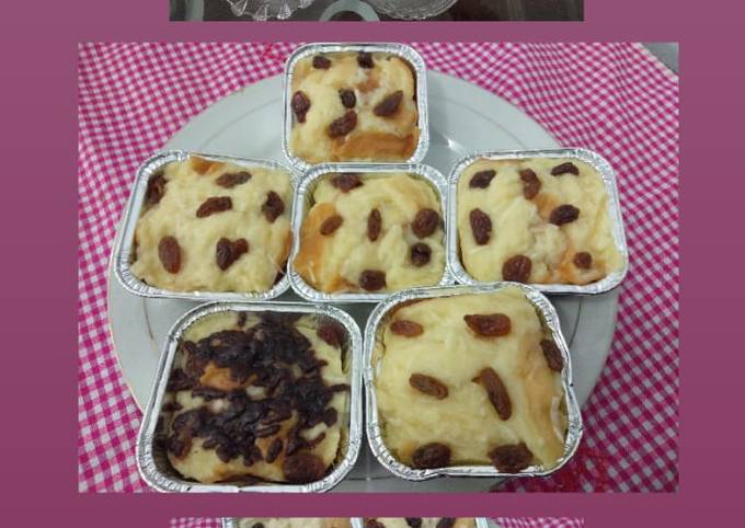 Resep Puding roti tawar kukus simple oleh Happy Nurul Hanifah - Cookpad