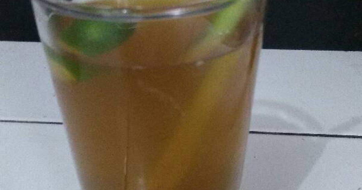 Resep Wedang Jahe,Sereh,Jeruk Nipis (Melunturkan Lemak Perut) oleh Tata ...