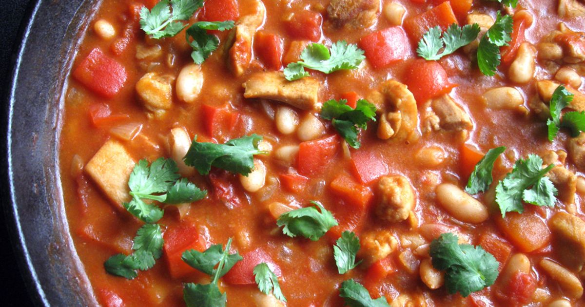 Chicken & White Beans Chilli Con Carne Recipe by Hiroko Liston