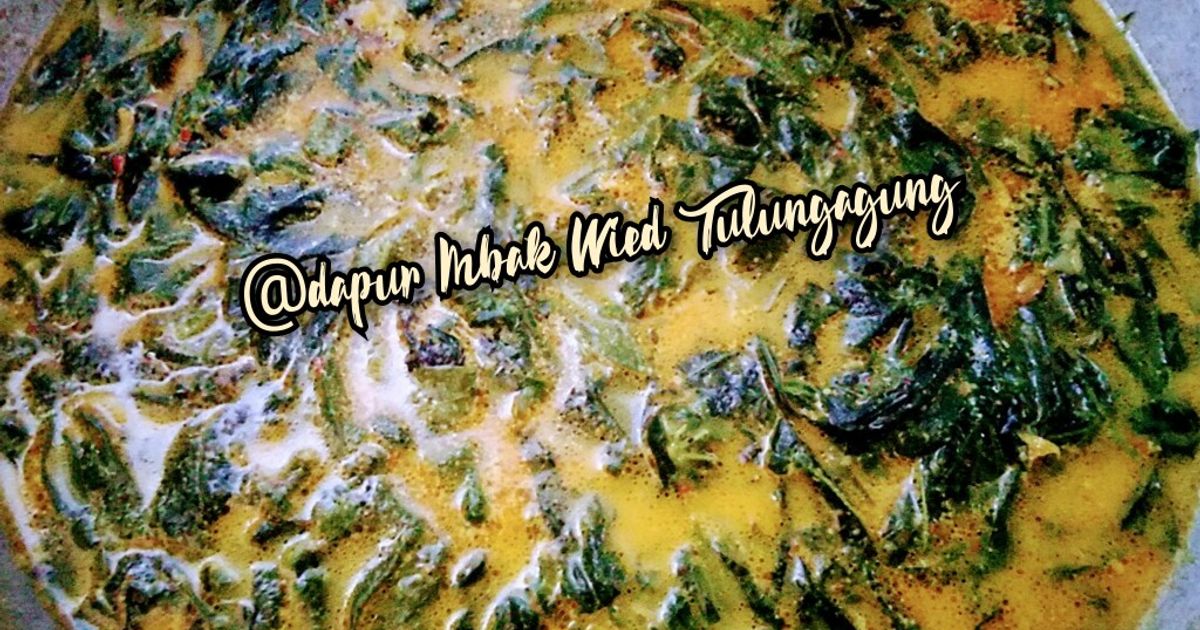 Resep Gule Godong Telo / Daun Pohong (120) oleh Dapur Mbak Wied ...