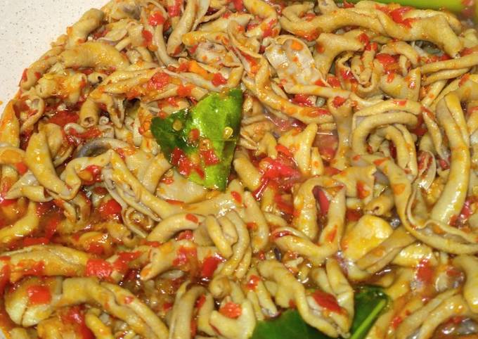 Resep Oseng Usus oleh Ria Mariana - Cookpad