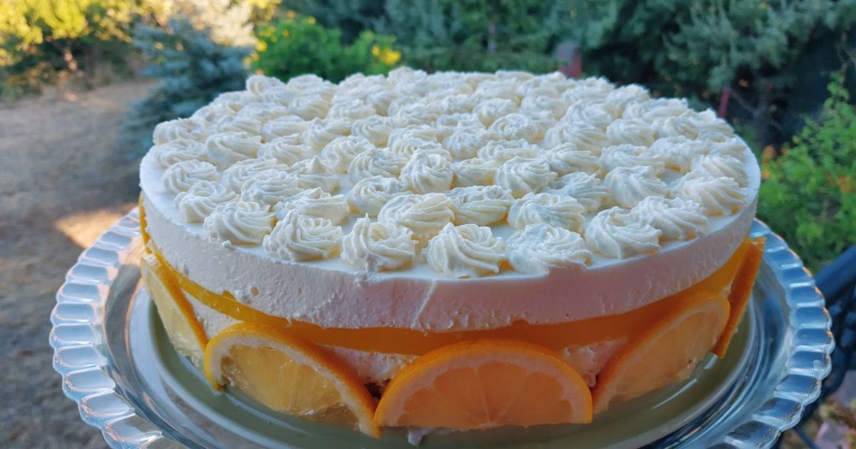 Δροσερή καλοκαιρινή τούρτα λεμόνι Συνταγή από τον/την Anna Beni - Cookpad
