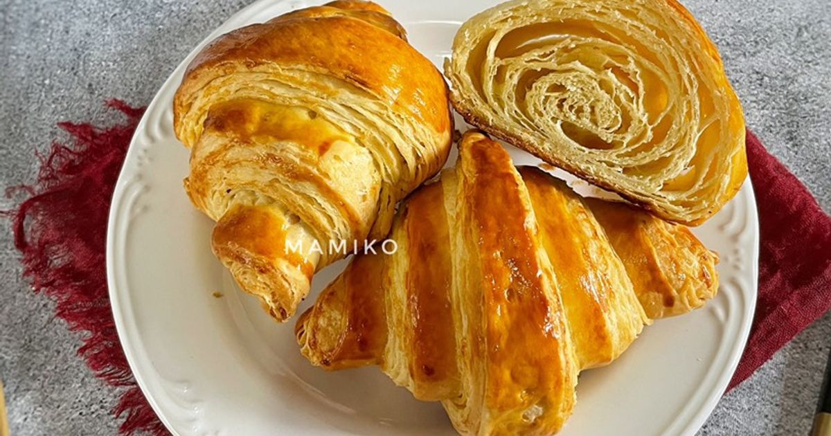 Resep Croissant Double Fold oleh FANY - Cookpad