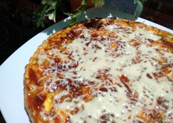 Resep Pizza telur tahu sayur oleh Kantin Ngebul - Cookpad