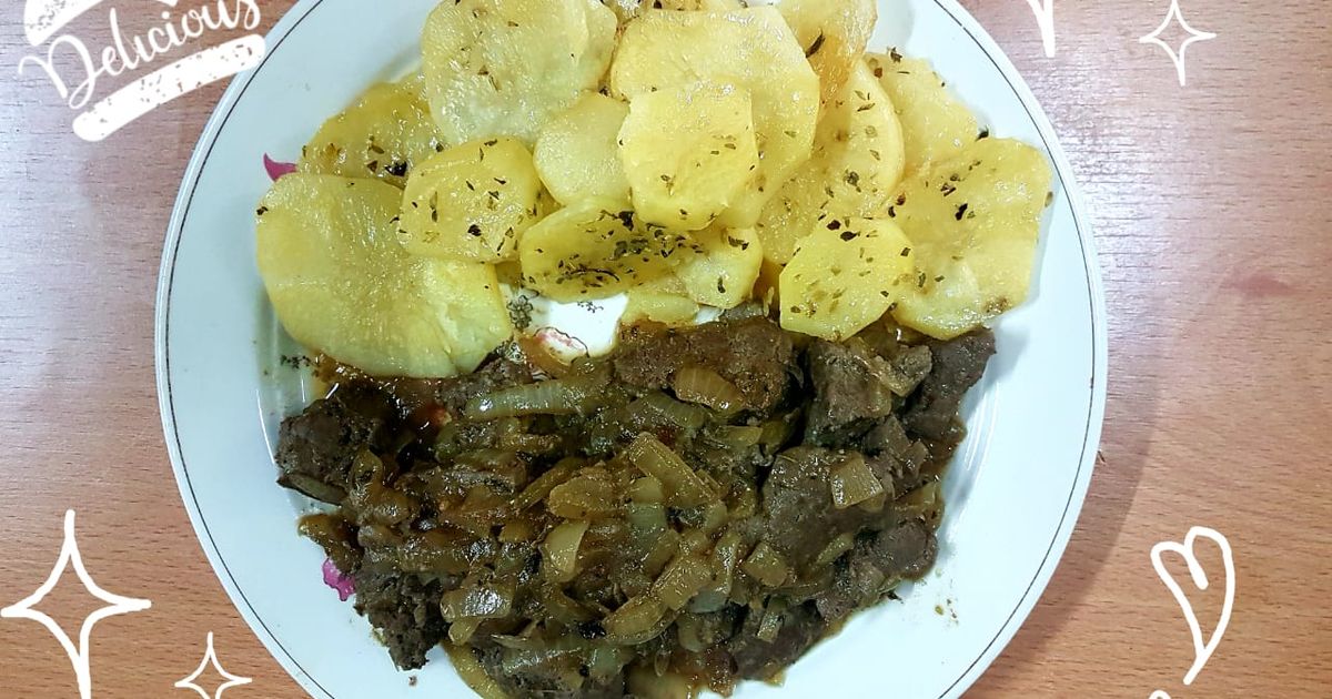 Hígado Encebollado Deli Receta de barbie todo a ojo- Cookpad