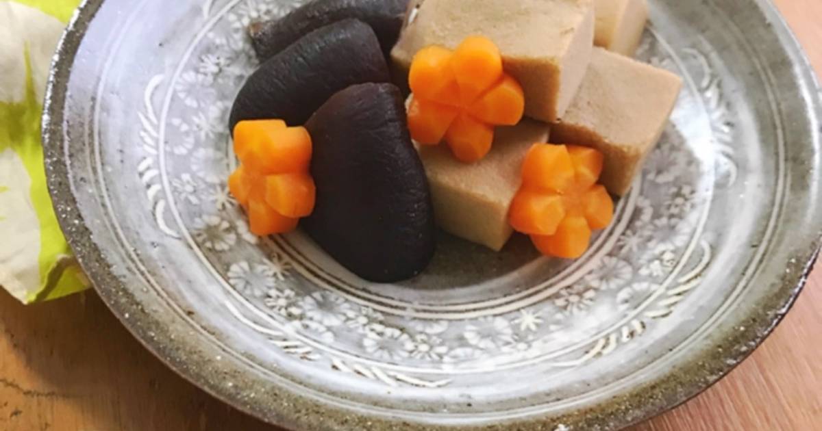 Sugar-free. Japanese super diet food Stewed dishes made with "Koya Tofu ...