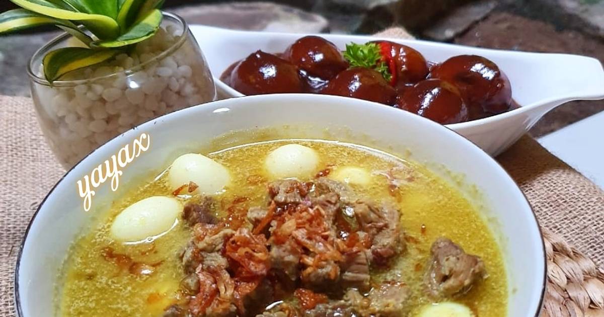 Resep Kare daging sapi & telur puyuh oleh Yayak W - Cookpad