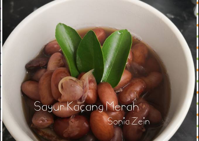 Resep Sayur Kacang Merah oleh Sonia Zein - Cookpad