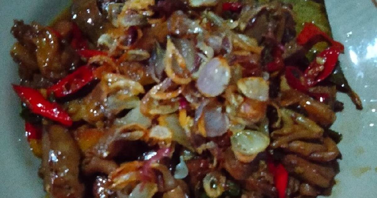 Resep Kering Rempelo hati ayam oleh Ilham Widy - Cookpad