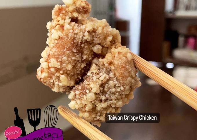 Resep Taiwan Crispy Chicken oleh cecil - Cookpad