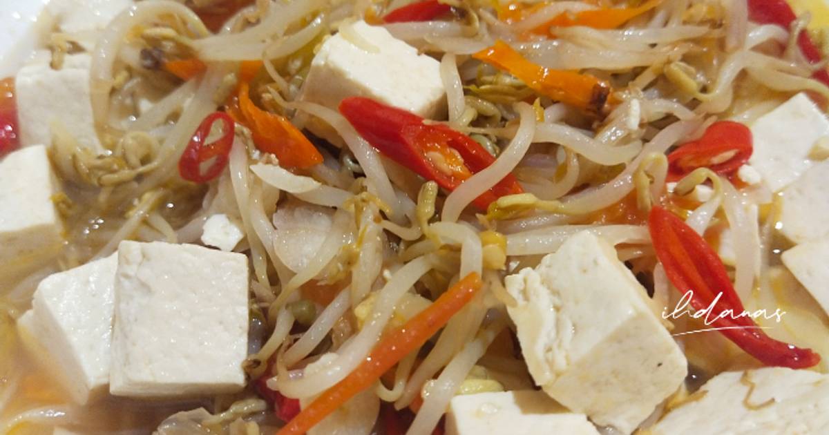 Resep Tumis Tahu Tauge Saus Tiram oleh ihdanas - Cookpad