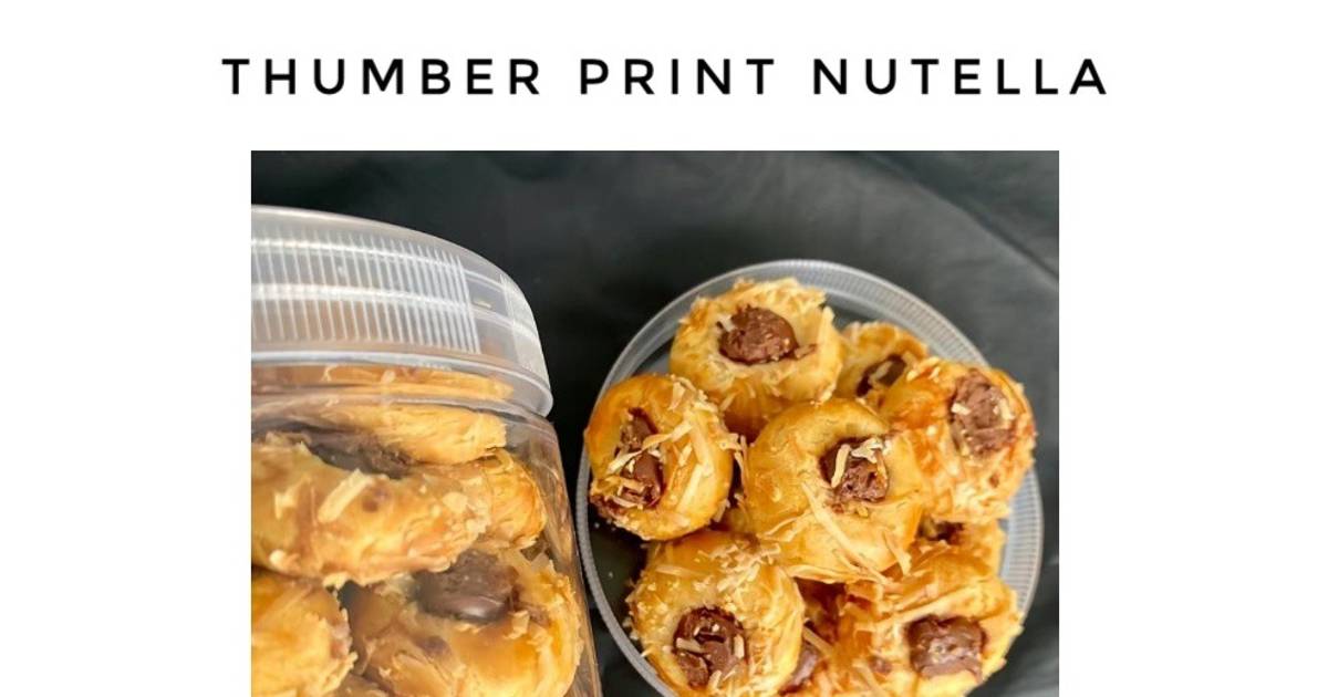 259 resep kue kering nutella cookies enak dan mudah - Cookpad