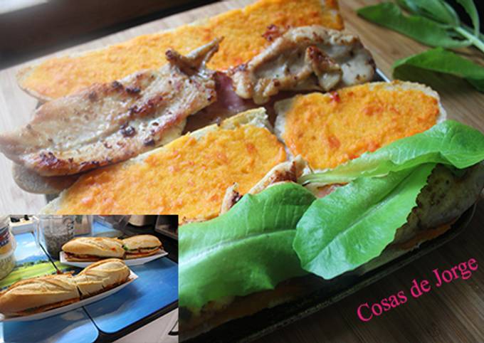 Bocadillo de lomo y panceta Receta de jorbasmar- Cookpad