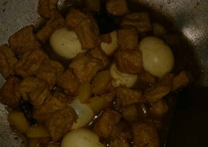 Resep Semur kentang telur tahu oleh Nita Mutisari - Cookpad