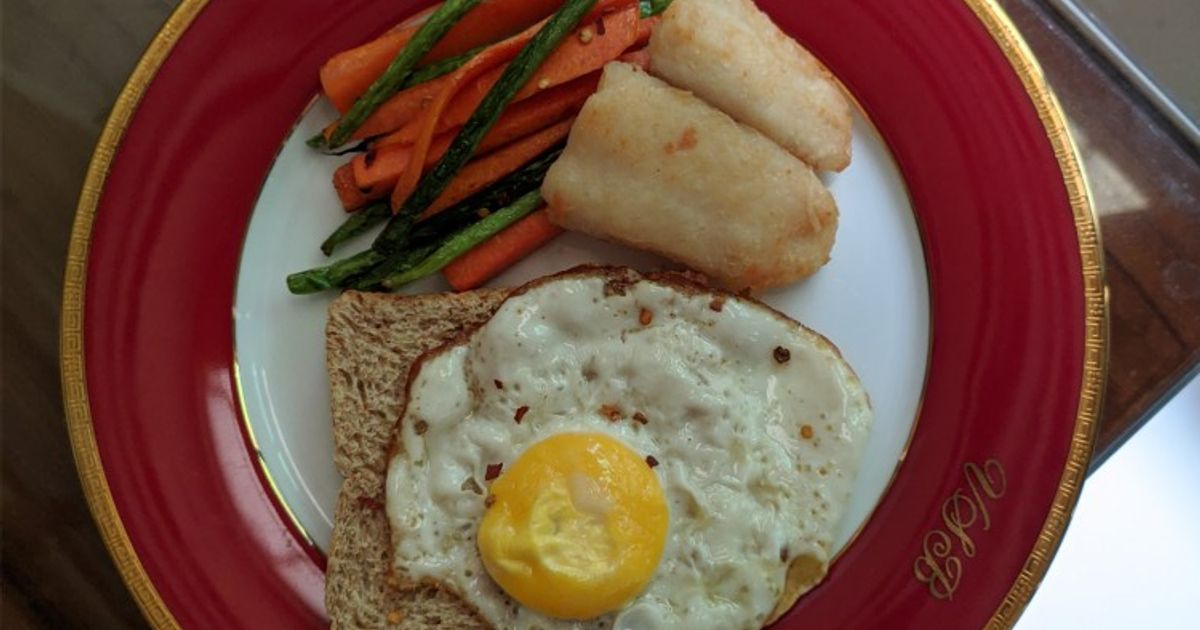 Pan Fried Dory With Vegetable Fries And Egg Toast Recipe By Macoi Balbin
