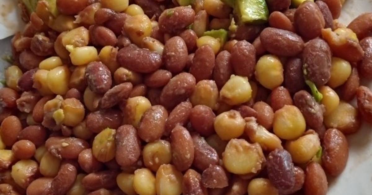 Githeri na Ova (Maize, beans & Guac) Recipe by Dr H - Cookpad